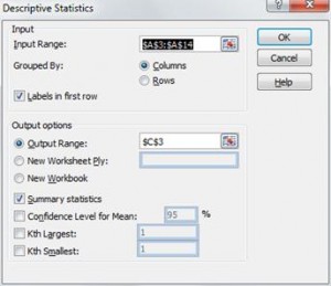 Descriptive Statistics Tools | Real Statistics Using Excel