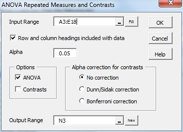 repeated-measures-anova-dialog | Real Statistics Using Excel