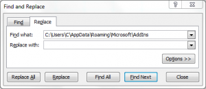 Replace | Real Statistics Using Excel