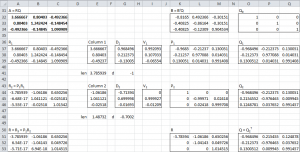 QR Factorization | Real Statistics Using Excel