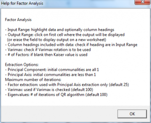 Support for Factor Analysis | Real Statistics Using Excel