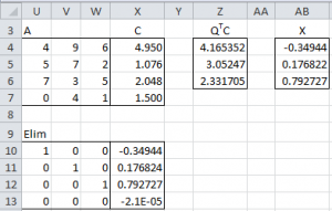 QR Factorization | Real Statistics Using Excel