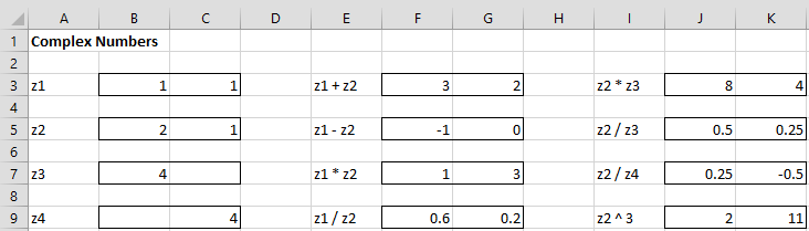 Complex Operations Real Statistics Using Excel