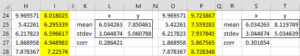 EM Alg. Bivariate Normal Data | Real Statistics Using Excel