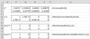 Complex Number Matrices | Real Statistics Using Excel