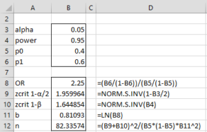Logistic Reg Sample Size | Real Statistics Using Excel