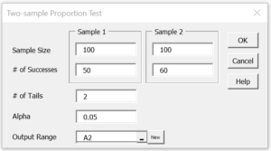 Proportion Testing Analysis | Real Statistics Using Excel