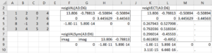 Eigenvalue/vector functions |Real Statistics Using Excel