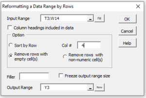 Sorting by Rows | Real Statistics Using Excel