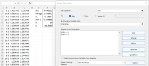 GEV Parameters MLE Fit | Real Statistics Using Excel