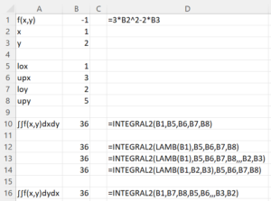 Double Integration Examples | Real Statistics Using Excel