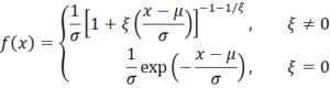 Generalized Pareto Dist. | Real Statistics Using Excel