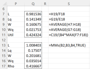 Multi-Server Queuing Simulation| Real Statistics Using Excel