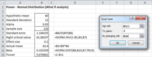 Statistical Power, Sample Size | Real Statistics Using Excel