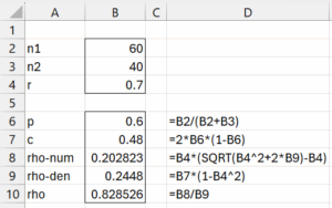 Spearman-Brown Predict Reliab. | Real Statistics Using Excel