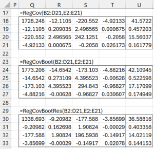 cholesterol-regression-covariance-matrix | Real Statistics Using Excel